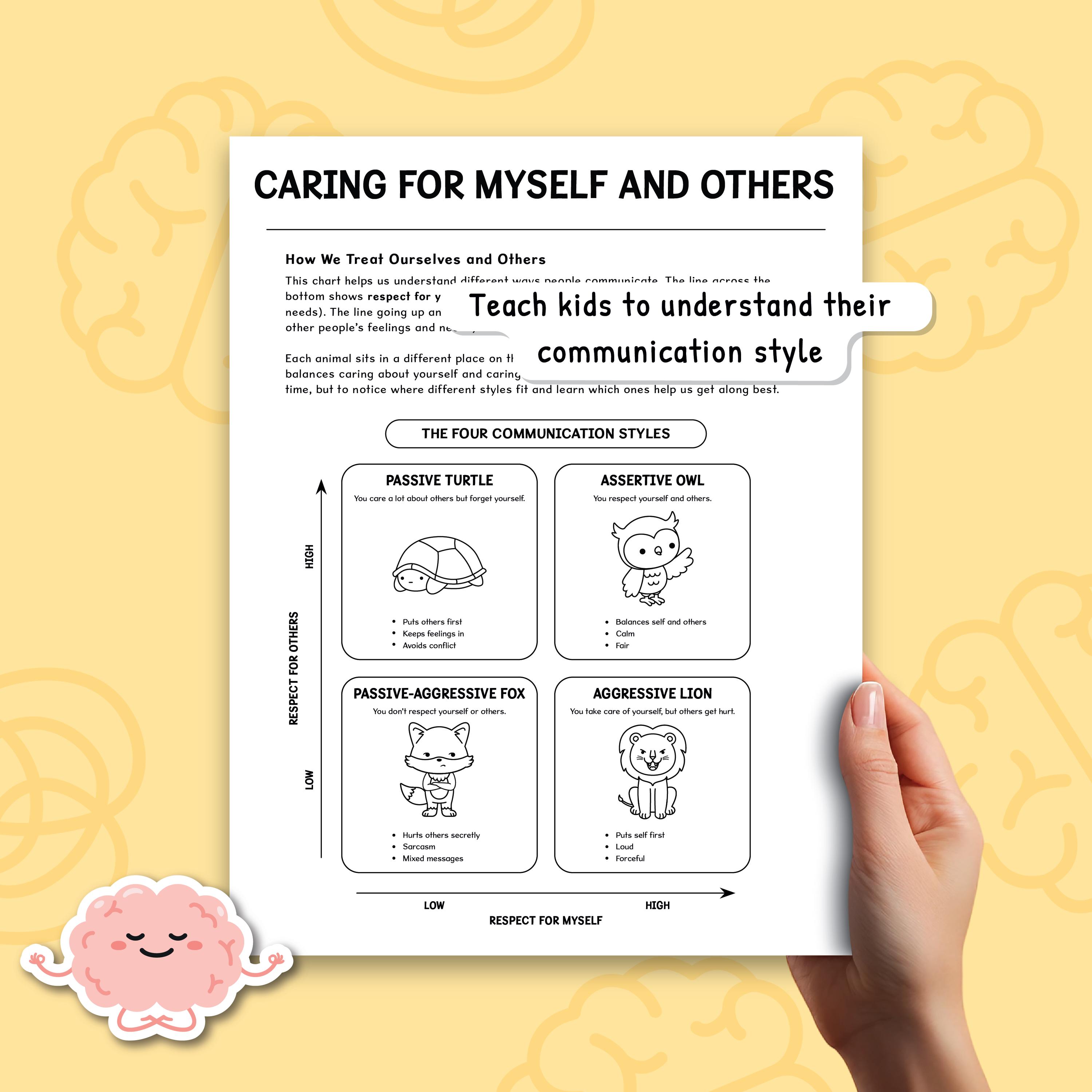 Communication Styles Worksheets (9 Pages), Assertive, Passive, Passive ...