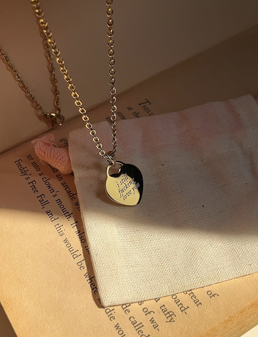 I Still F* Love You | Driver's License Inspired Necklace - by Rosa Lia ...