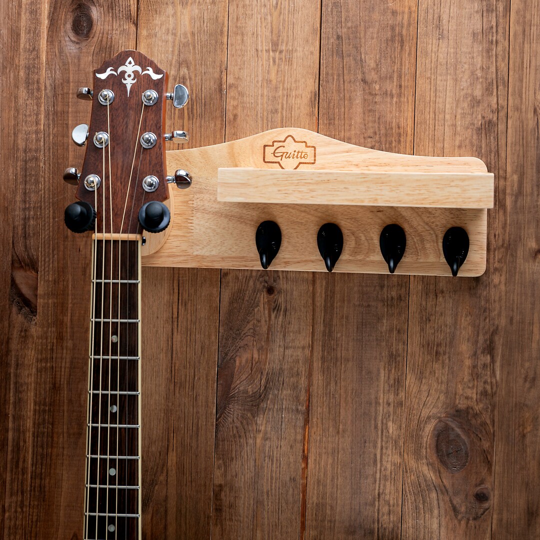 Guitar Wall Mount Guitar Hanger Guitar Holder Bass Guitar - Etsy