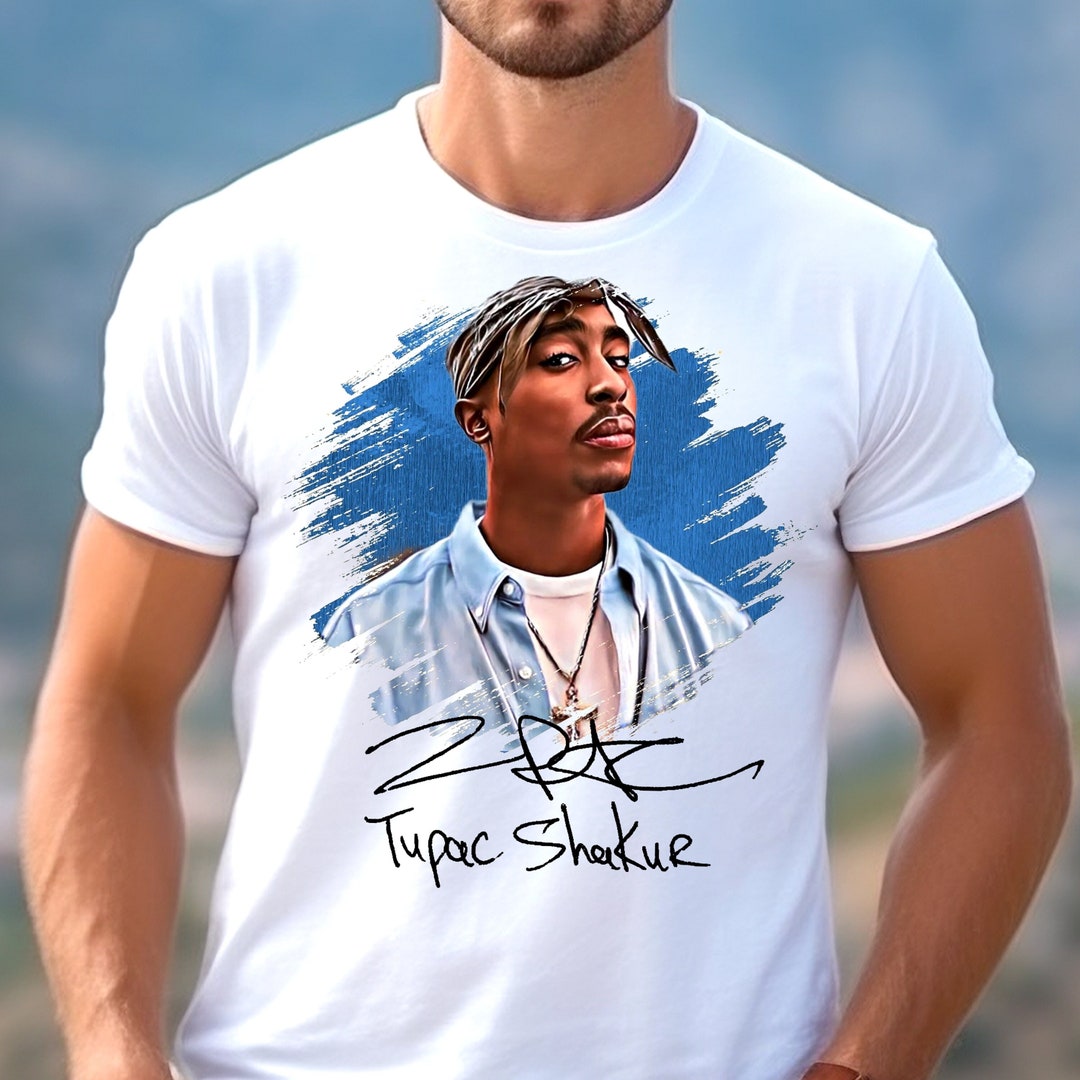 Illustration 2pac Tshirt Png, Tupac Design, Tshirt Design, Bundle, 2024 Digital Files, Print ...