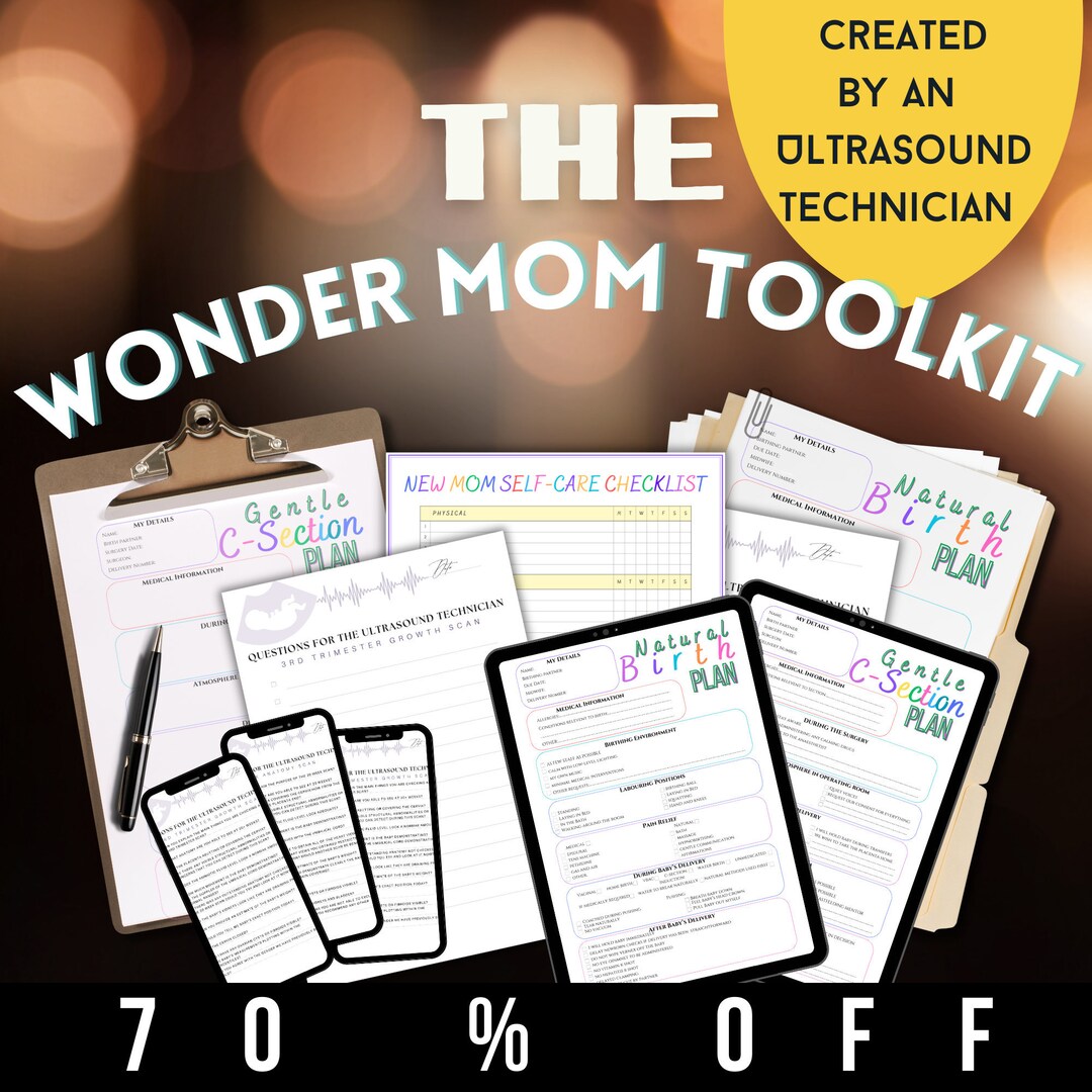 Comprehensive Birth Plan Template, Editable and Printable Birthing Plan ...