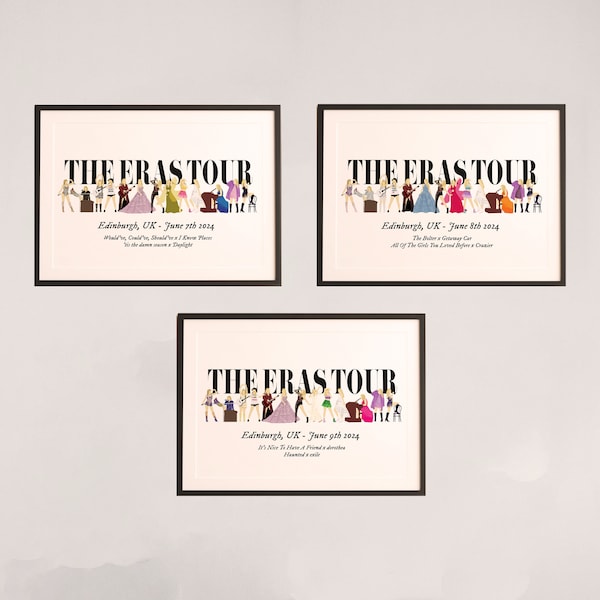 Eras Edinburgh Poster - Etsy