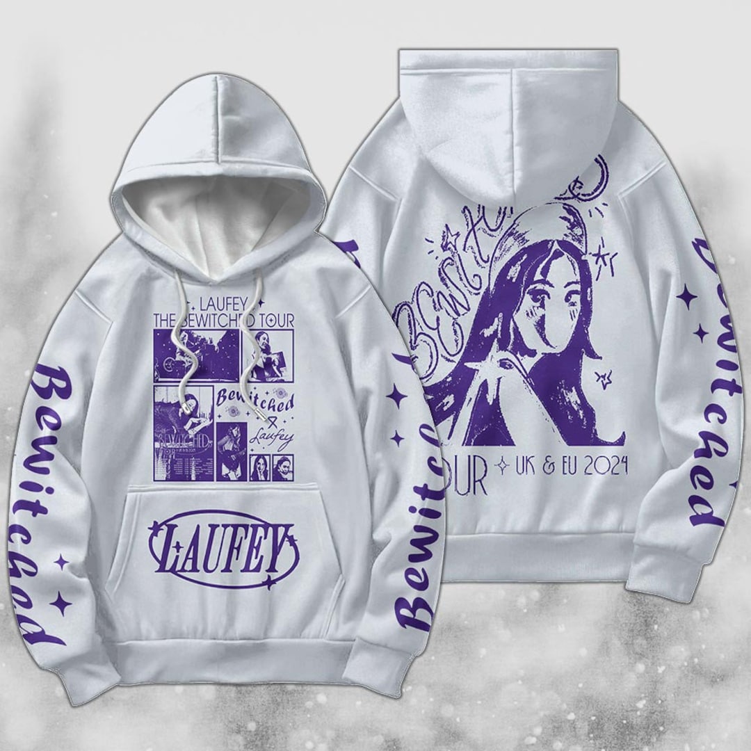 Laufey the Bewitched Tour 2023 Music 3D Hoodie, Bootleg Vintage 90s Y2K ...