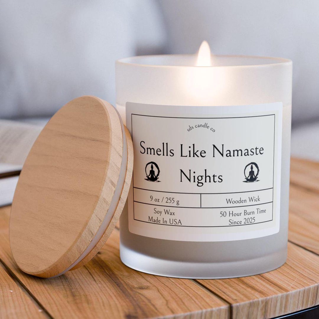 Namaste Candle, Yoga Candles, Zen Candles, Meditation Candles ...