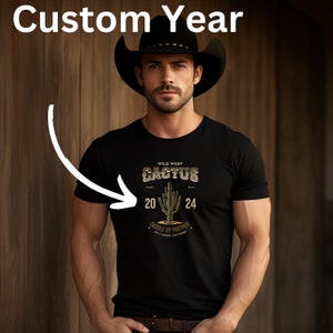 Wild West Shirt, Custom Western Tee, Western Shirt, Desert Shirt, Art ...