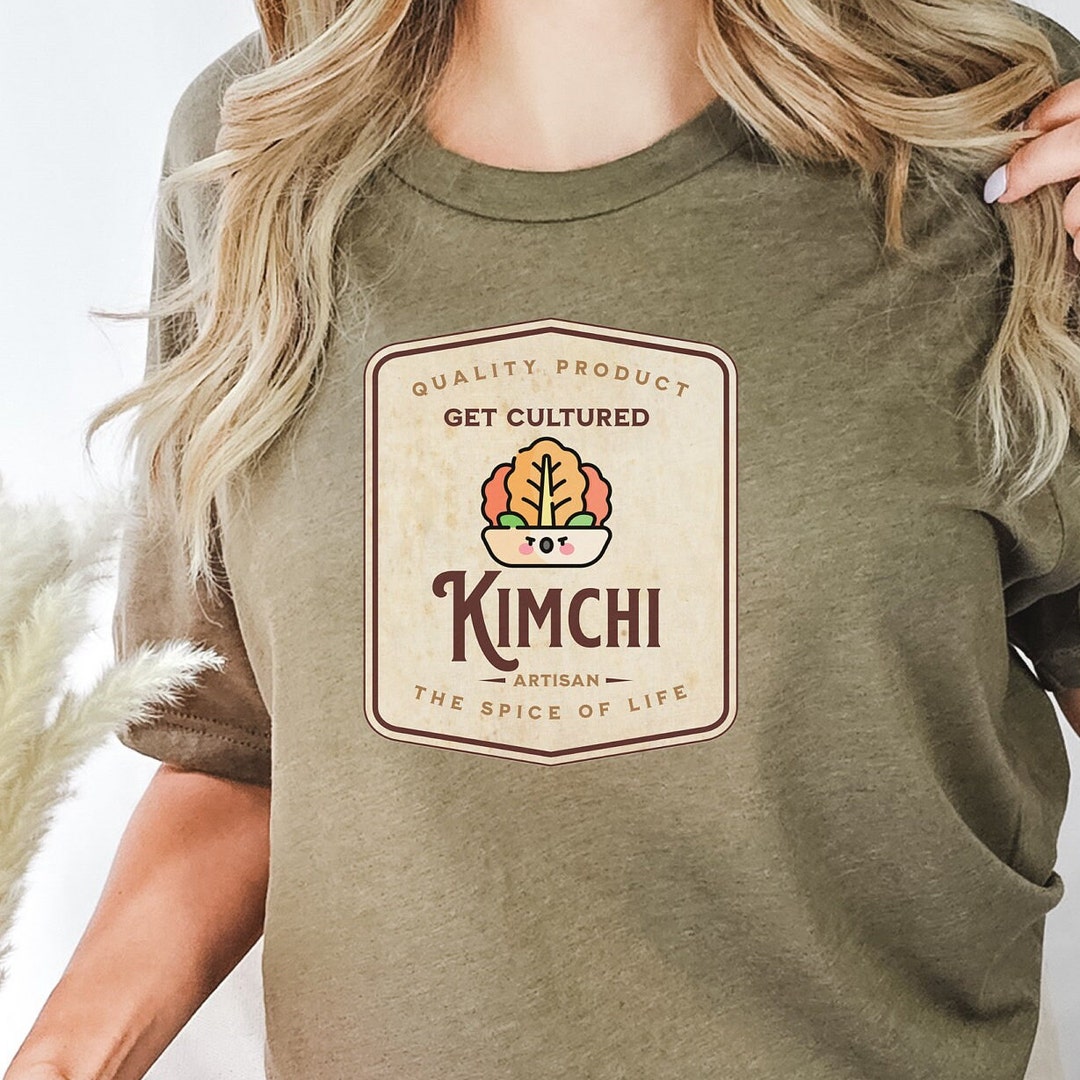 Kimchi Shirt, Kimchi Get Cultured, Korean Shirt, Funny Korean Food ...