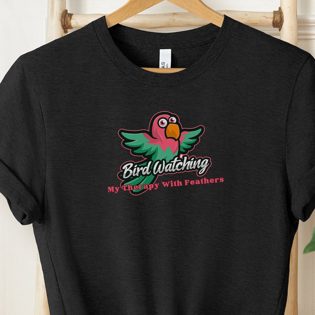Funny Bird Watching T-shirt: Feathered Friends Gift - Etsy