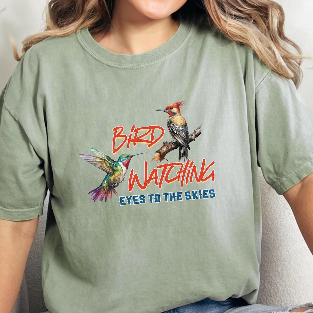 Bird Watching Shirt, Bird Lover Gift, Funny Bird Shirt, Birdwatcher Tee ...