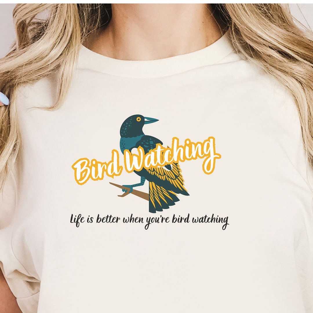 Bird Watching, Birdwatching Shirt, Bird-watching Tshirt, Bird-watcher T ...