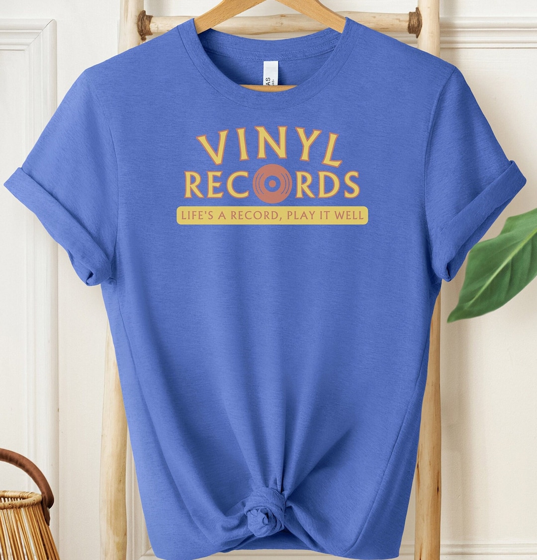Vinyl Records Customs Vinyl Record Shirt Vinyle Records - Etsy