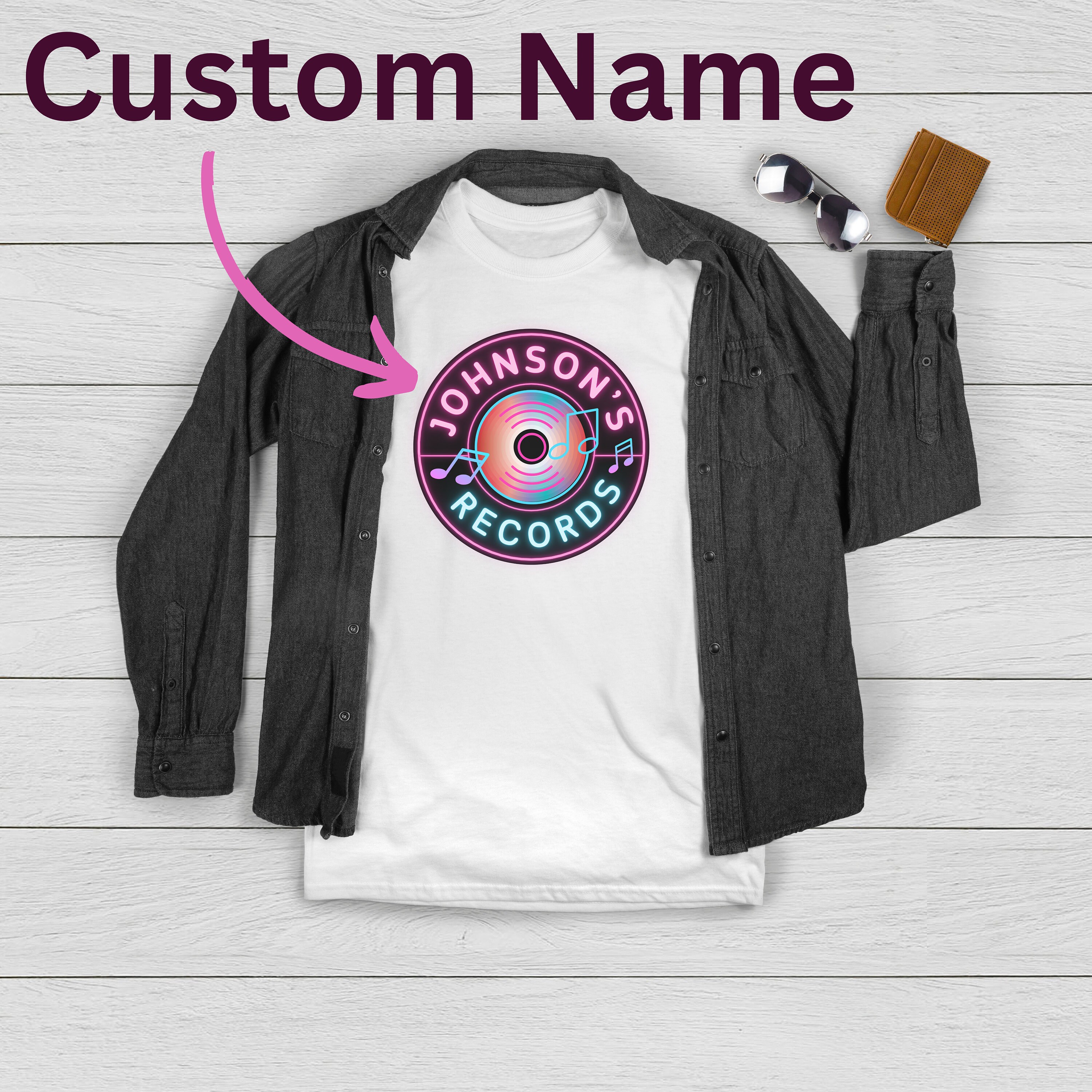 Vinyl Records, Custom Vinyl Record Shirt, Vinyle Records, Customer ...
