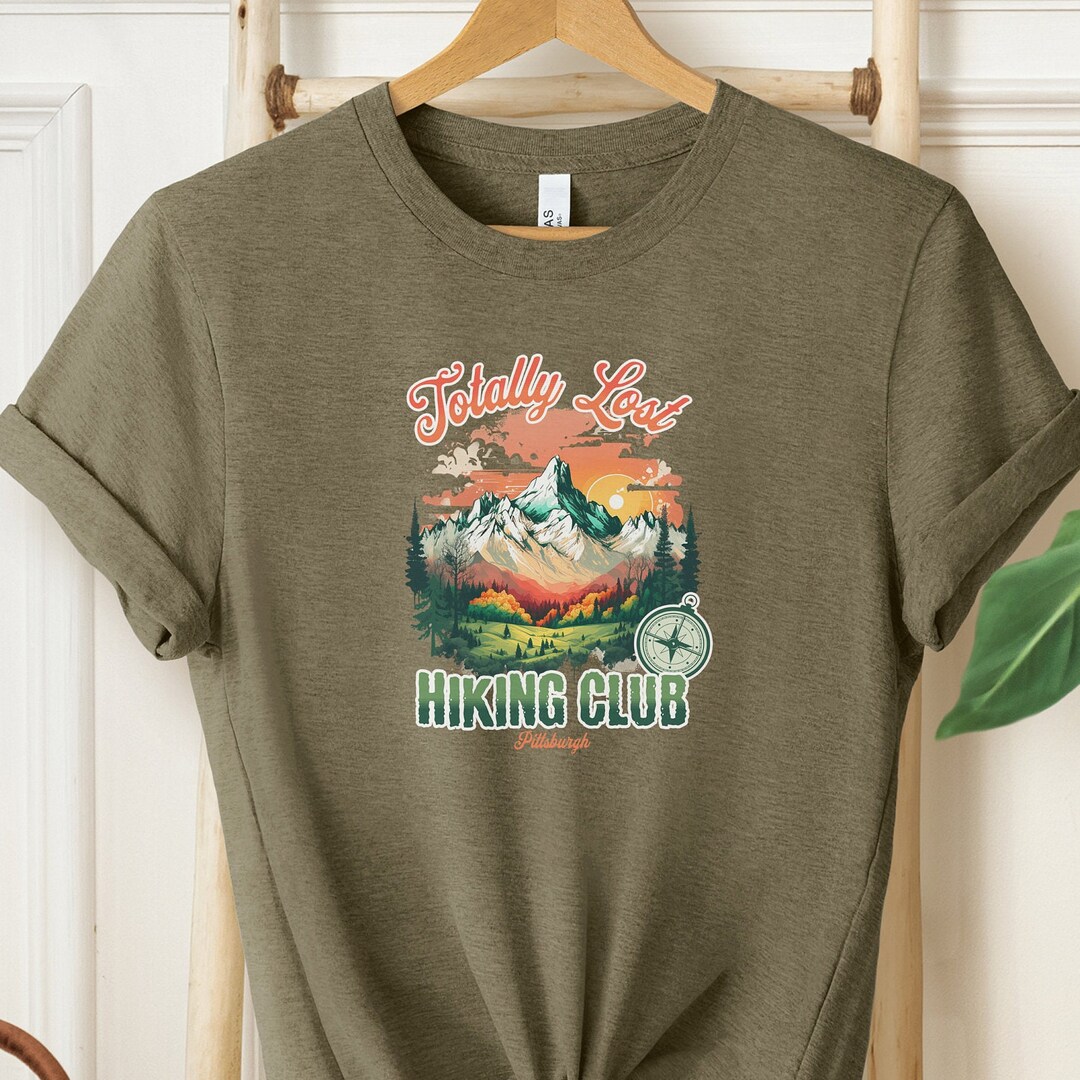 Hiking Club Shirt, Custom Hiking Shirt, Shirt for Hikers, Funny Hiking ...