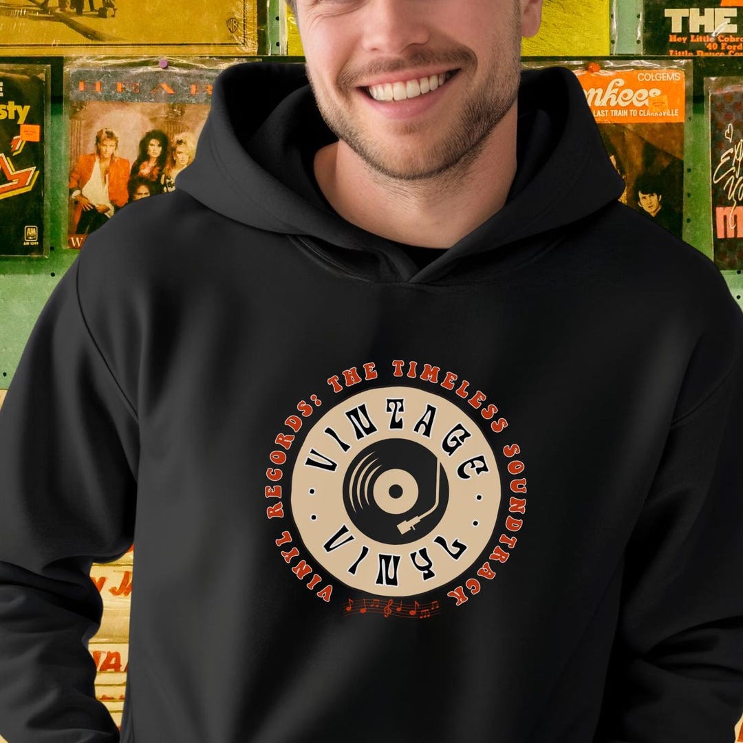 Vinyl Records, Customs Vinyl Record Hoodie, Vinyle Records, Customer ...