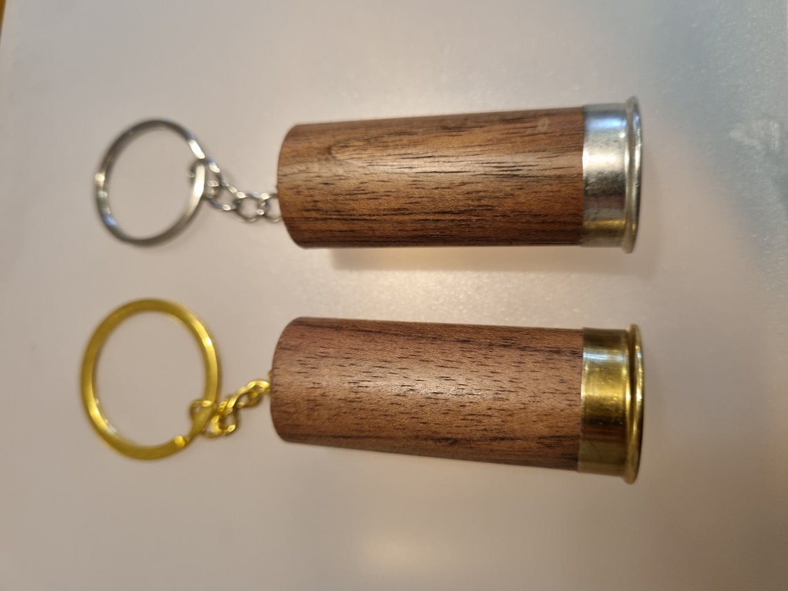 Shotgun Shell Keyring - Etsy