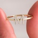 14K Gold Personalized Name Ring, 18K Solid Gold Personalized Engraved ...