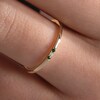 14K Gold Personalized Name Ring, 18K Solid Gold Personalized Engraved ...