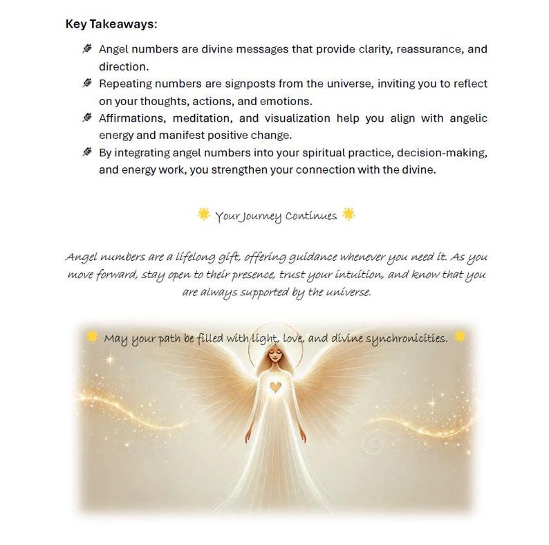 Angel Numbers Affirmations | Guide Celestial Codes Divine Messages ...