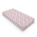 Pink Floral Changing Pad Cover for Baby Nursery, Floral Changing Pad ...
