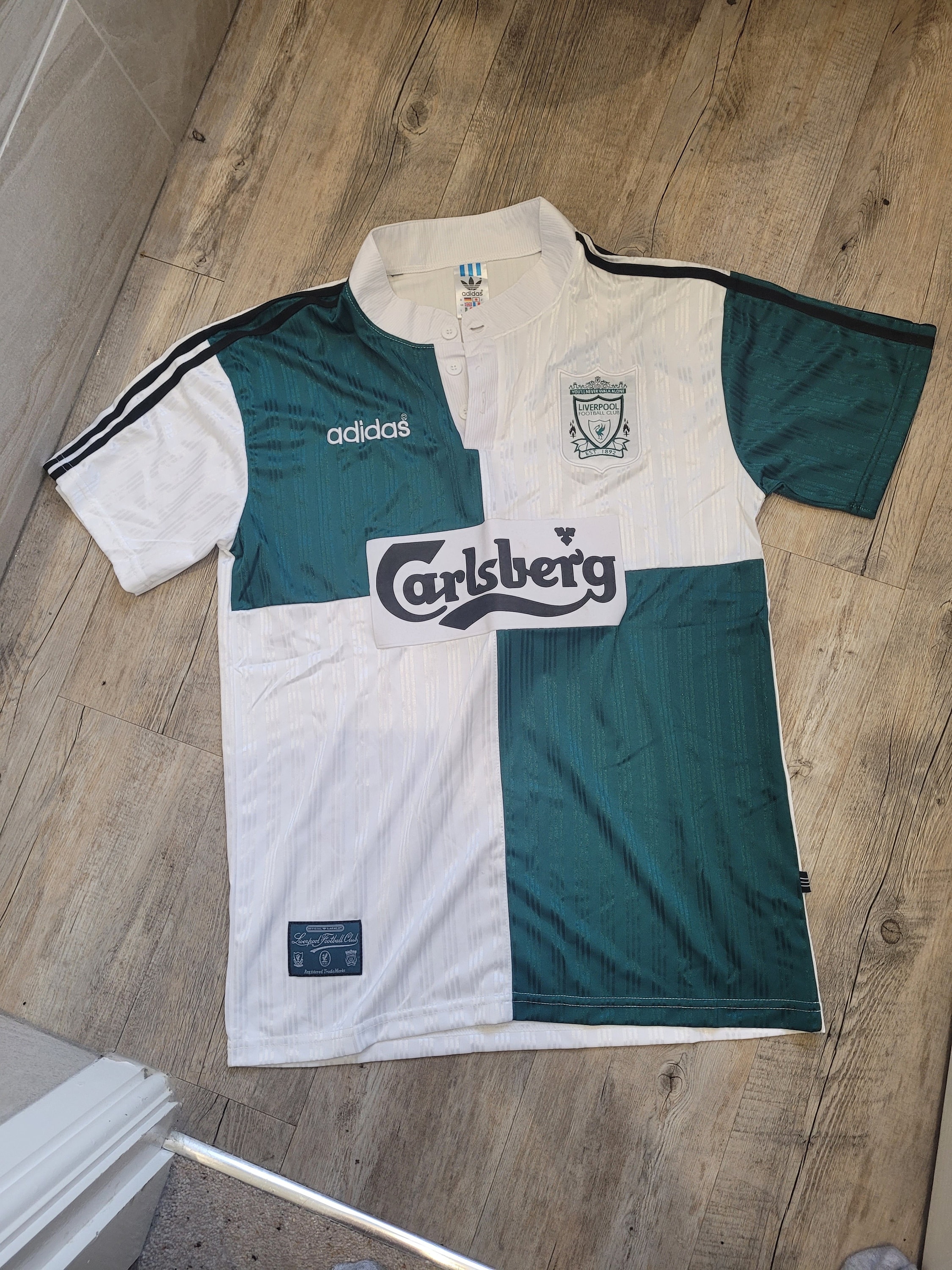 Liverpool Carlsberg Retro Away Football Shirt Brand New With Tags - Etsy UK