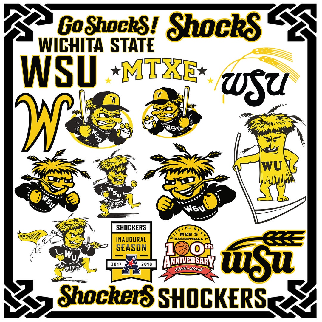 Shockers SVG Wichita State University Football Team SVG - Etsy