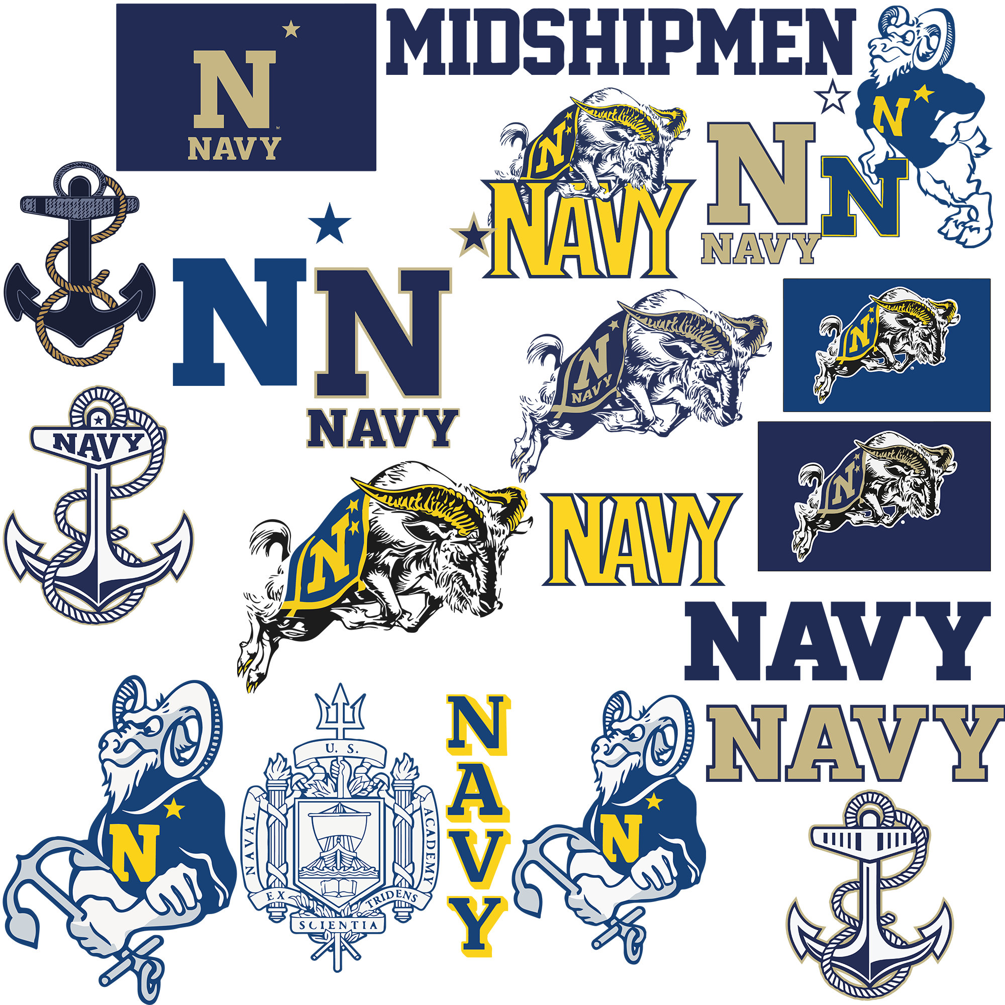 Navy Midshipmen Logo