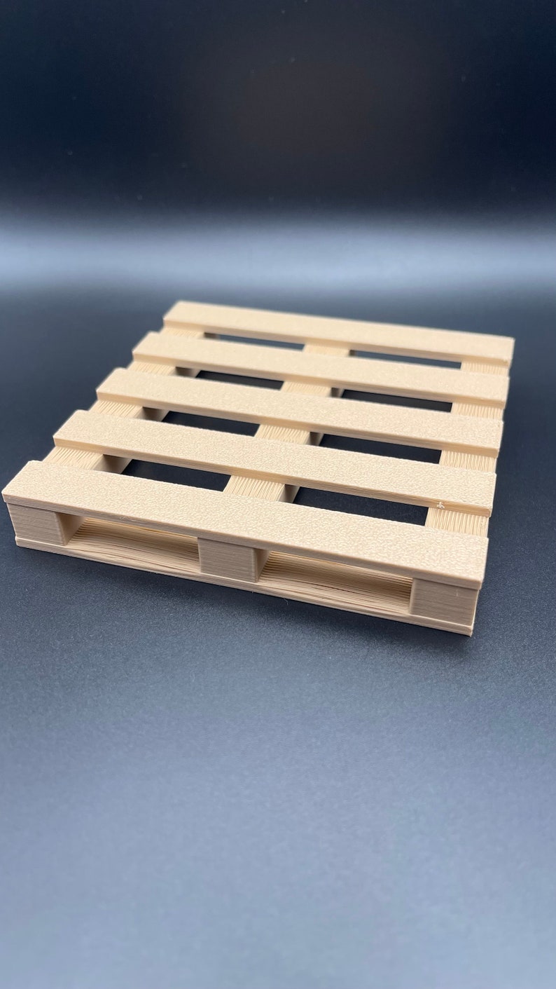 Cute 3D Printed Wood Pallets Perfect for Drink Coasters or Miniatures ...