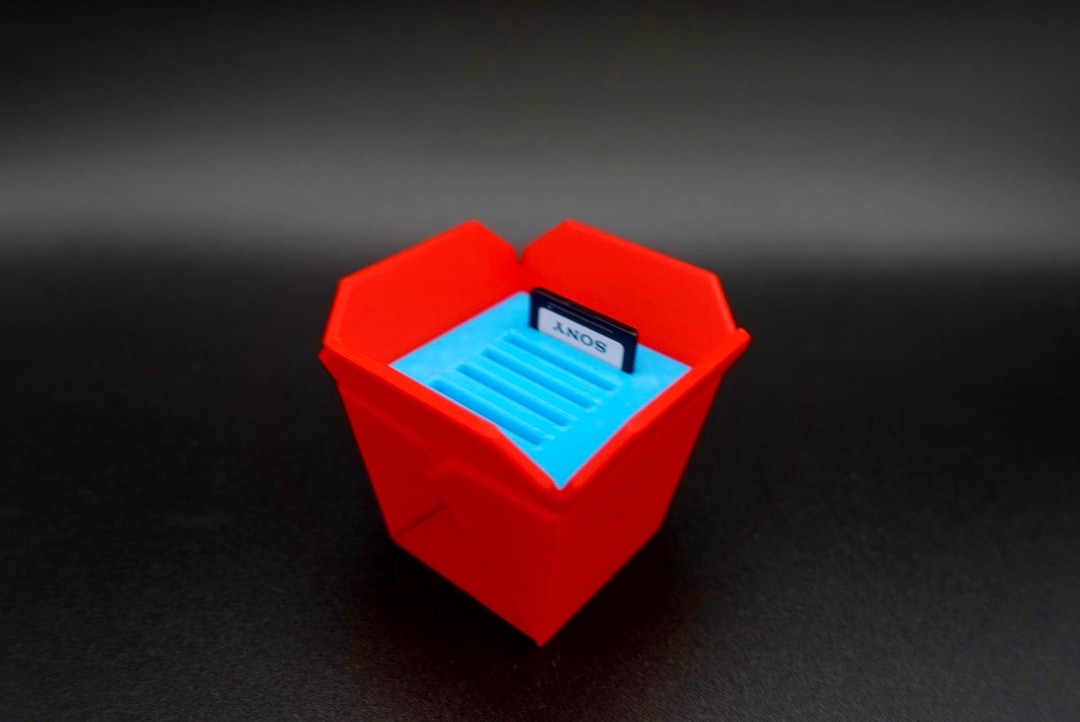 SD Card Holder Chinese Takeout Box - Etsy
