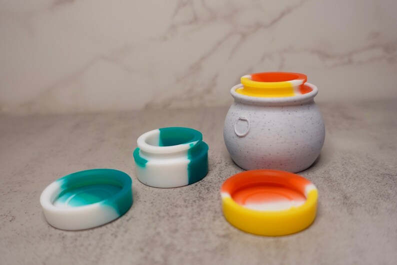 Mini Potion Cauldron Jr 5ml Silicone Container Terp Pearl Cooling ...