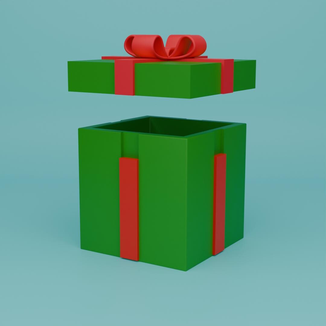 Custom 3d Gift Box, Eco 3d Printed Box, Unique Keepsake Box, Reusable ...