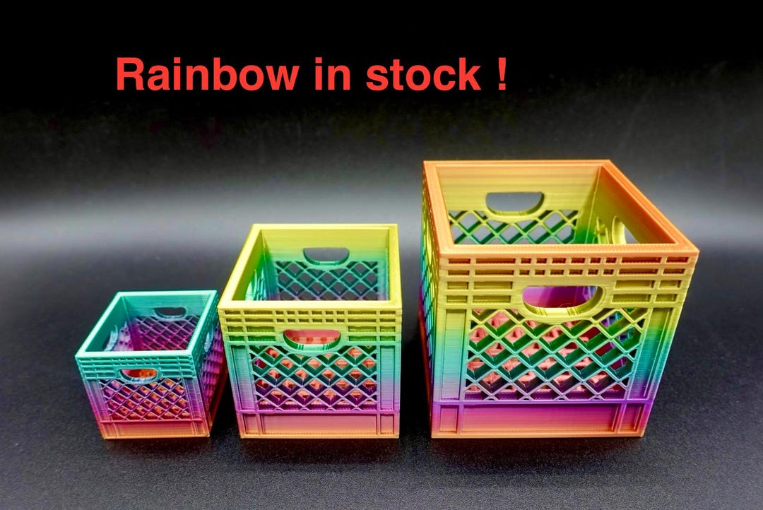 Milk Crates / Organizer / Storing Boxes - Etsy