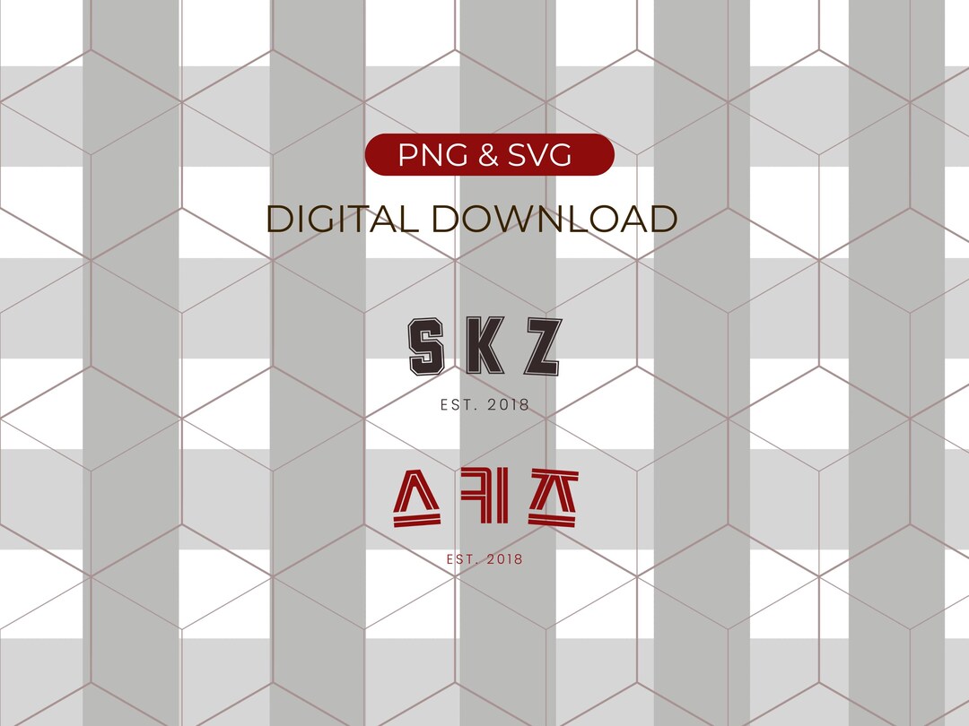 Kpop SKZ Stray Kids University Design PNG + SVG Bundle for Shirts ...