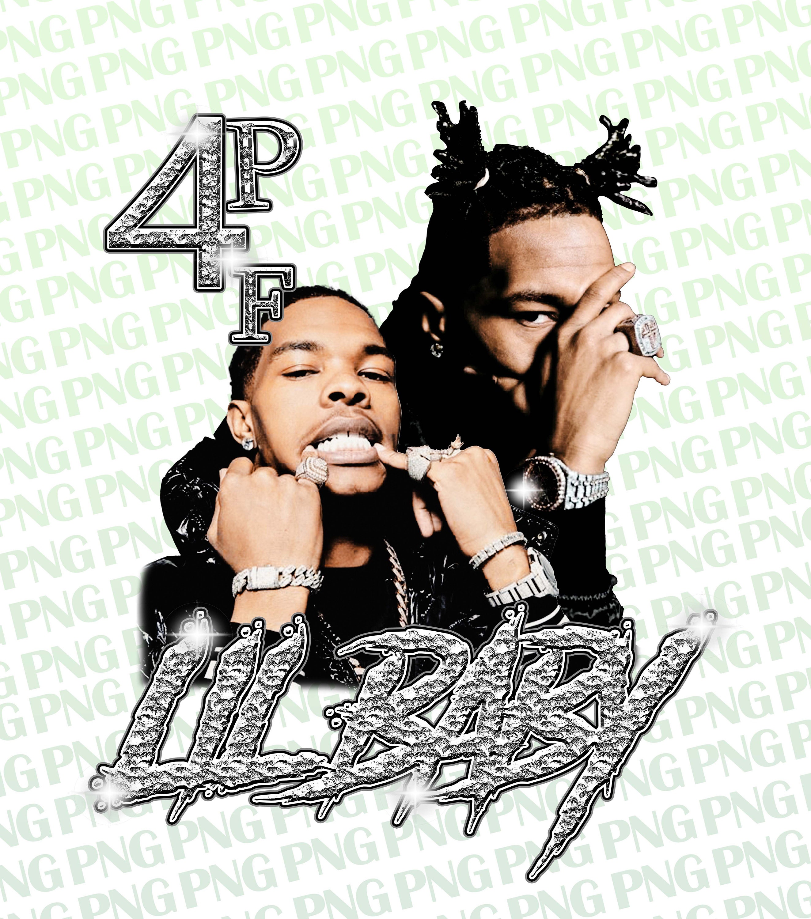 Lil Baby Png , Ready to Print, Printable Design, Hiphop Artist, 90s ...