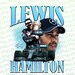 Lewis Hamilton PNG Formula 1 Racing Team Mercedes 90s Vintage X Bootleg ...