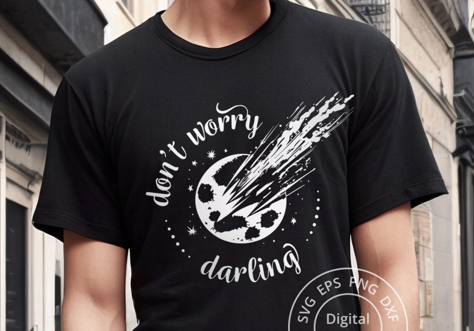 Don't Worry Darling SVG, Sarcastic Quotes Svg, Mood Svg, Funny Quotes ...