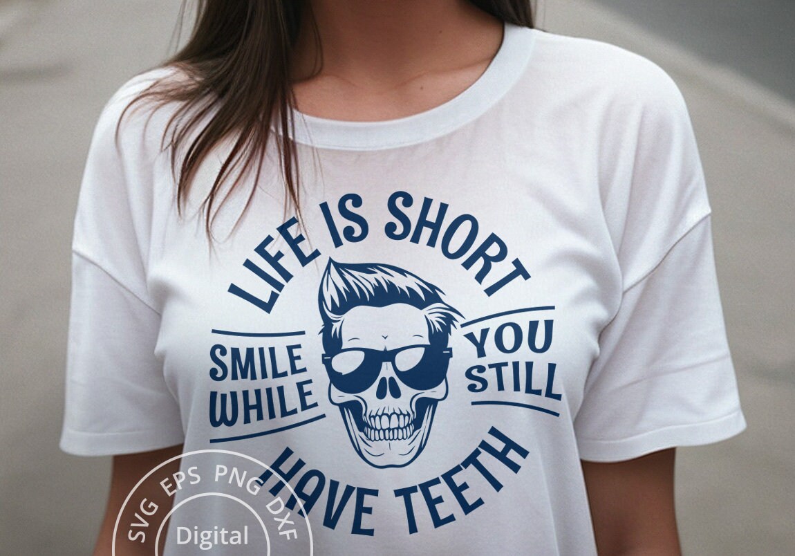 Life is Short SVG, Sarcastic Quotes Svg, Mood Svg, Funny Quotes Svg ...