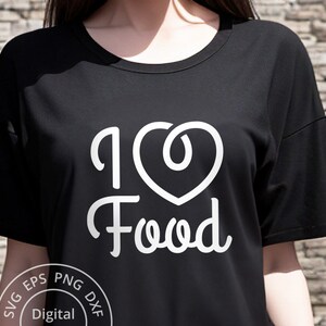 I Love Food SVG Sarcastic Quotes Svg Food Svg Food Pun Svg - Etsy