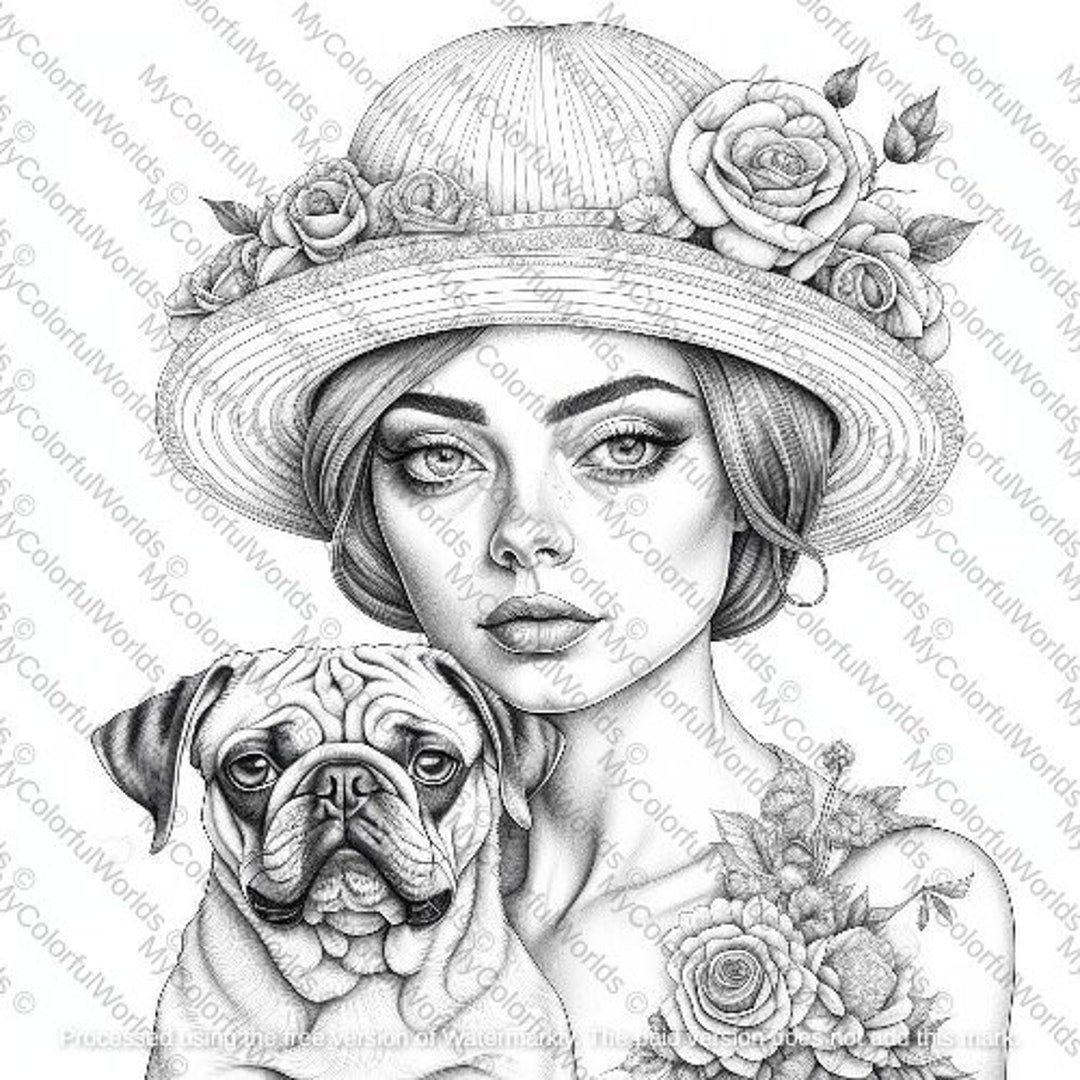 10 Coloring Pages for Adults. High Level, Plenty of Tiny Details ...