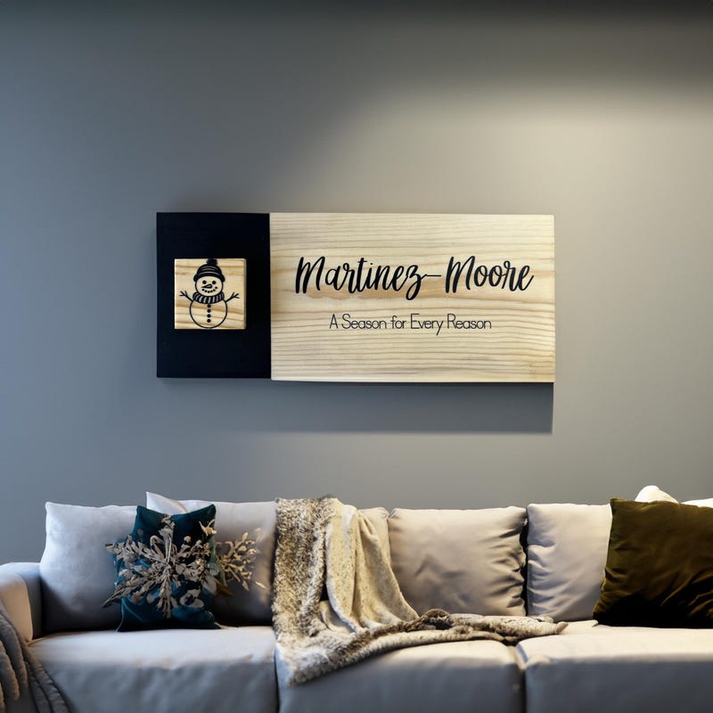 Holiday Plaque - Etsy