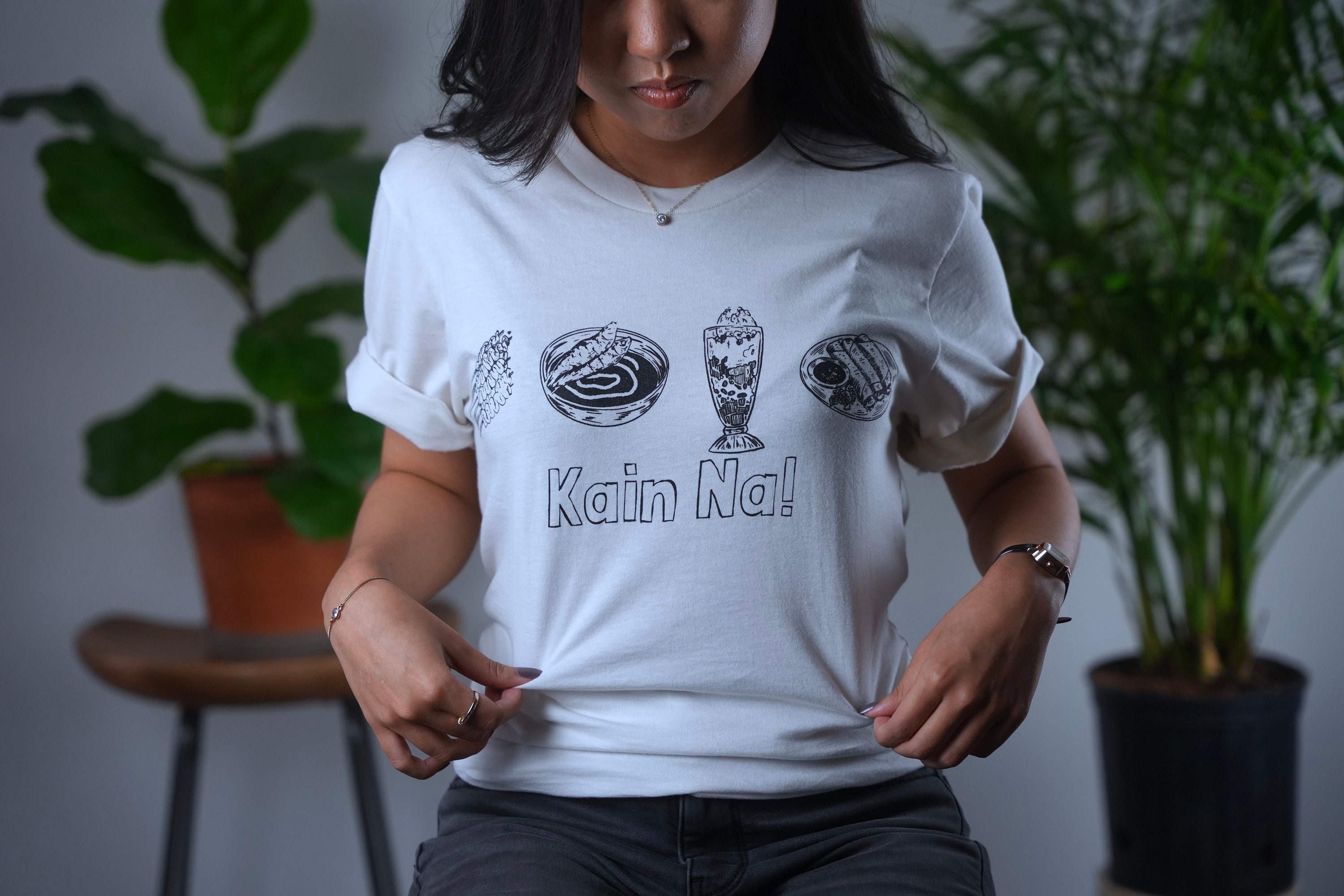 Kain Na Filipino Food Unisex Filipino T Shirt | Pinay Tshirt ...