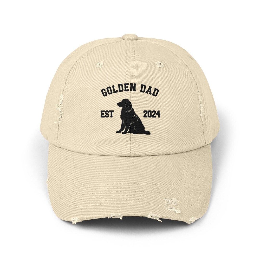 Custom Golden Dad Hat Personalized Golden Dad Gift for Golden Retriever ...