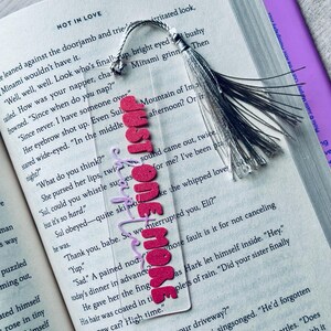 Acrylic Bookmarks // Cute Retro Groovy Bookmarks // Book Nerds // Book ...