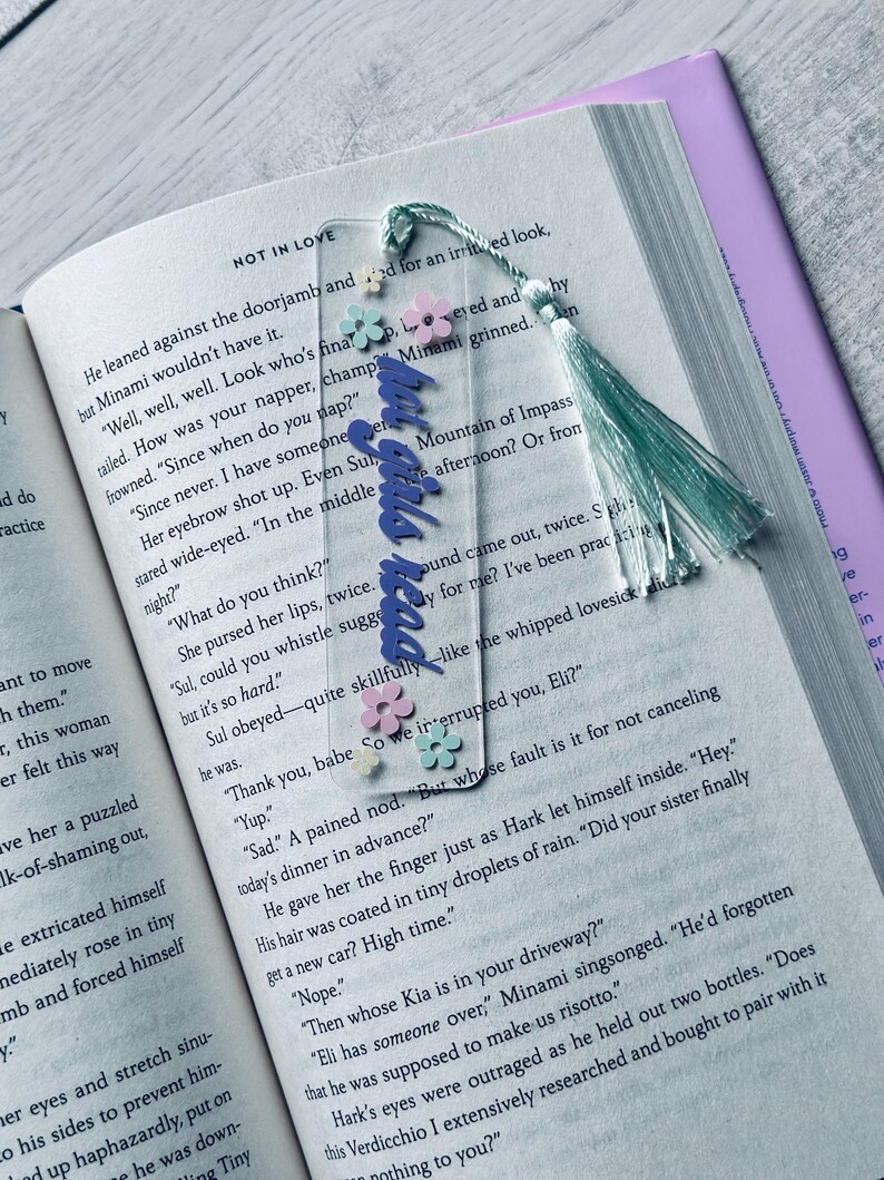 Acrylic Bookmarks // Cute Retro Groovy Bookmarks // Book Nerds // Book ...