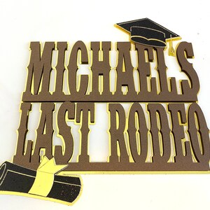 Cake Topper for Graduation, Personalized Graduation Cake Topper ...