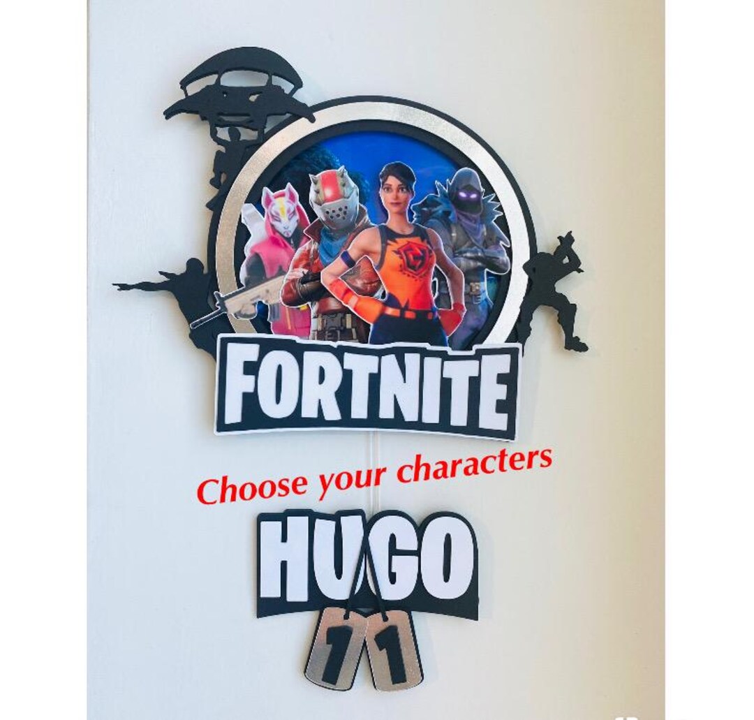 Gamer Cake Topper, Player Birthday Party, Vídeo Game Cake Topper. - Etsy