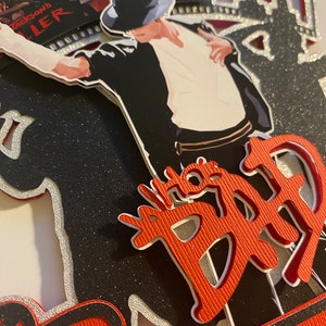 Michael Jackson Cake Topper, Who's Bad Cake Topper, King of Pop Cake ...