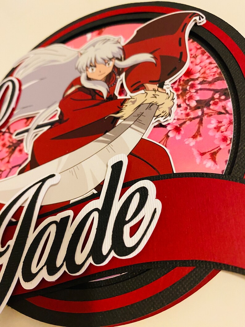 Custom Anime Cake Topper, Personalized Anime Cake Topper, Anime ...