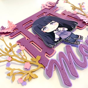 Custom Anime Cake Topper, Personalized Anime Cake Topper, Anime ...