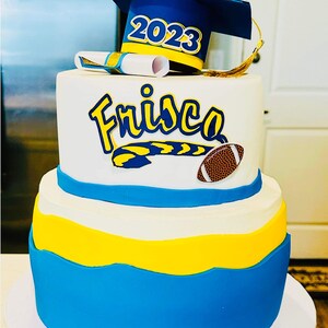 Cake Topper for Graduation, Personalized Graduation Cake Topper ...