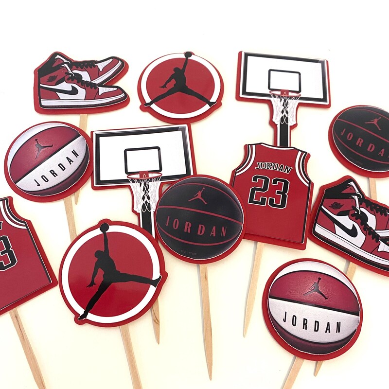 Jordan Party Decorations - Etsy