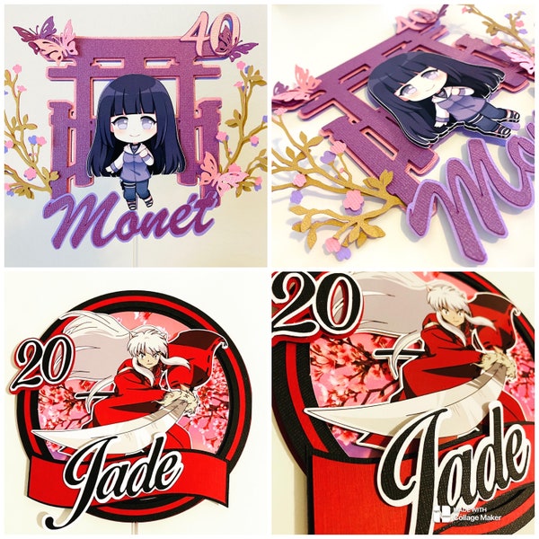 One Piece Anime Cake Topper - Etsy